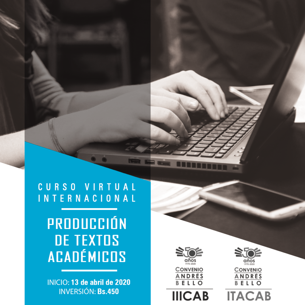 Curso Virtual Internacional: Producción de Textos Académicos ...